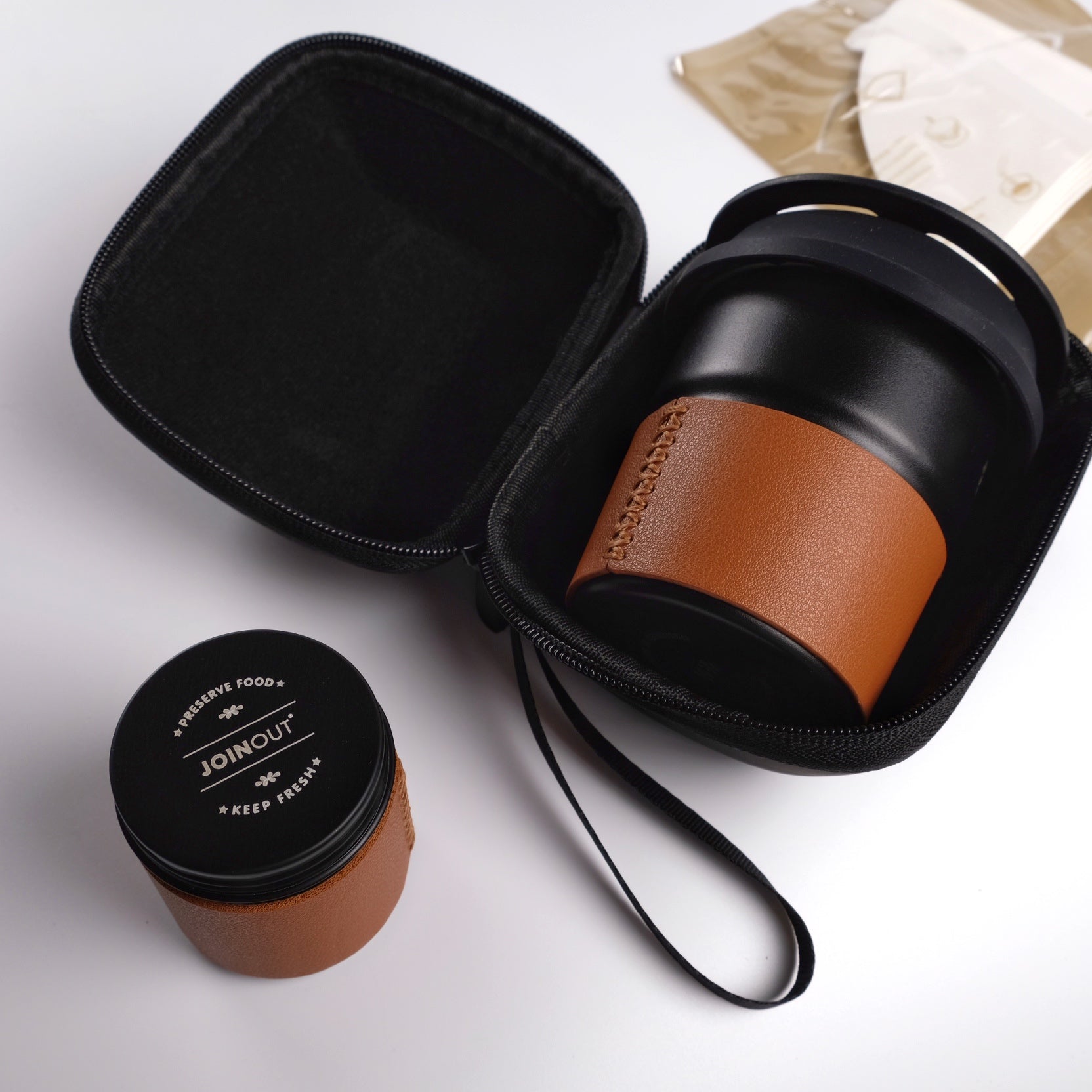 Collapsible Coffee Dripper Set V60 Shape 01 - Black – Brew Lab