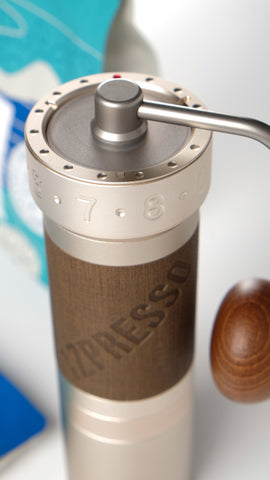 1Zpresso ZP6 S Manual Grinder | Silver – Brew Lab